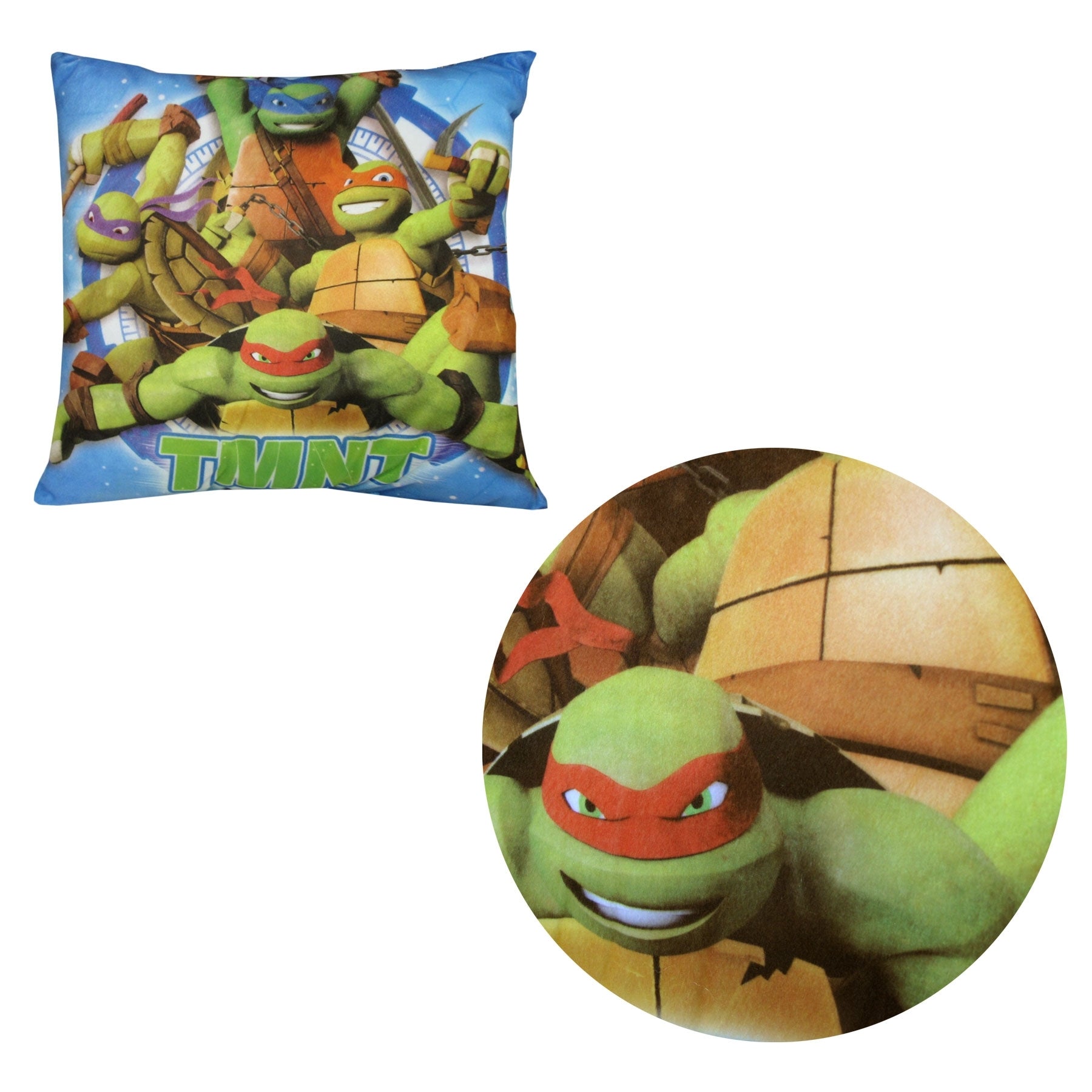 Ninja Turtles Square Filled Cushion – Wholesale-Plus